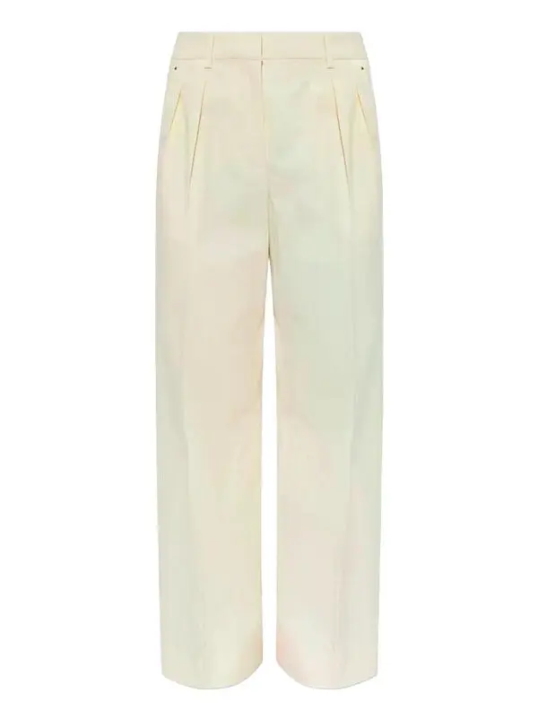 Moncler Logo-patch Trousers - Neutrals