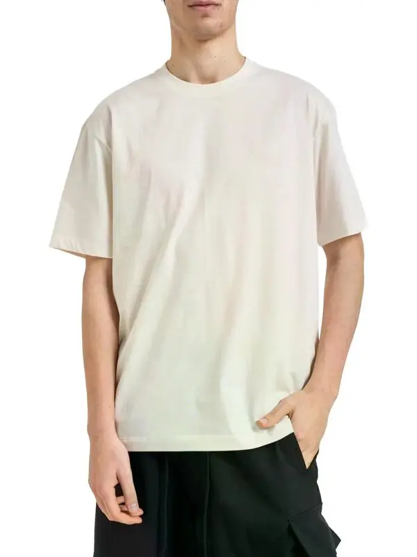 Y3 Tonal-logo T-shirt - Neutrals