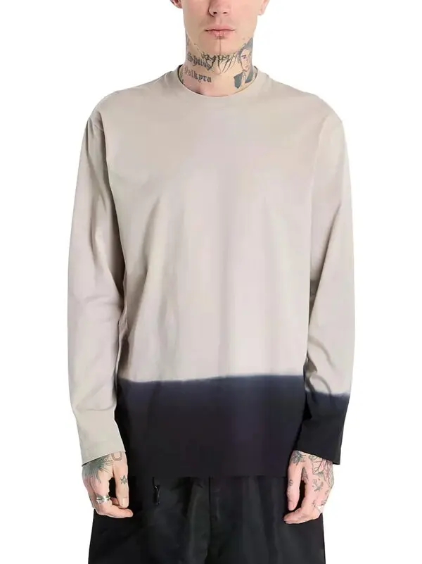 Y3 Long-sleeve Cotton T-shirt - Brown