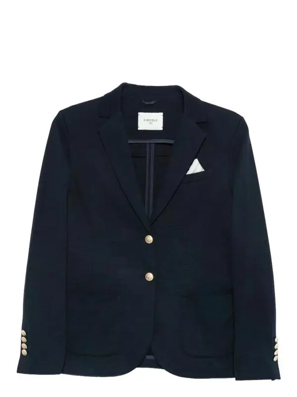 CIRCOLO 1901 Single-breasted Blazer - Blue