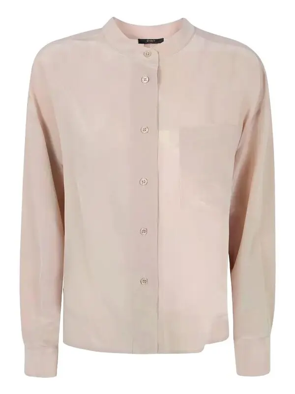 Seventy Buttoned Pocket Shirt - Neutrals