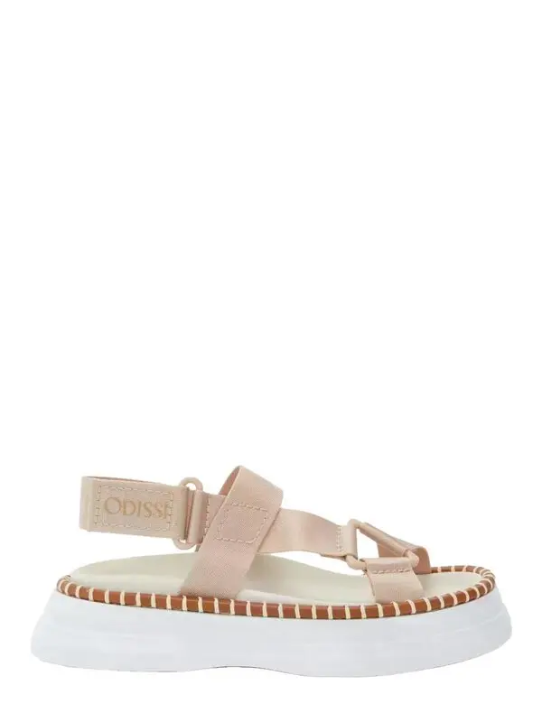 ODISSI Platform Sandals - Neutrals