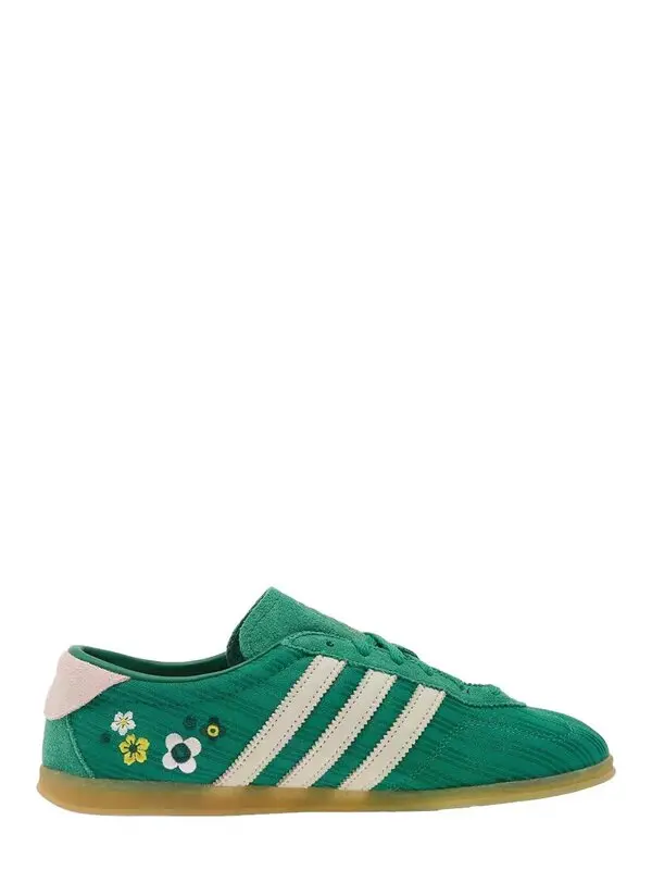 Adidas Gazelle Lo Pro Floral-detail Sneakers - Green