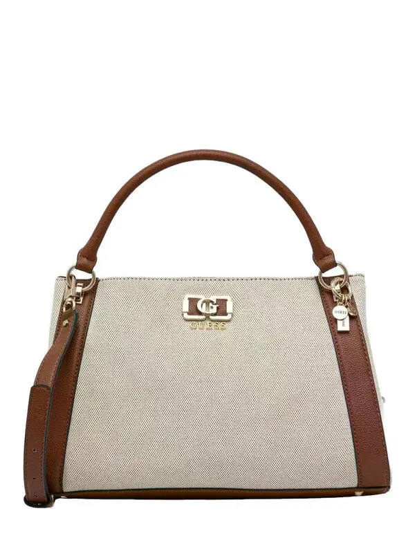 Guess Karnilla Logo-plaque Tote Bag - Neutrals