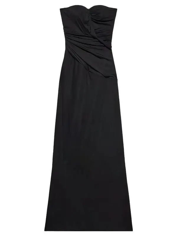 Blumarine Sweetheart-neck Gown - Black