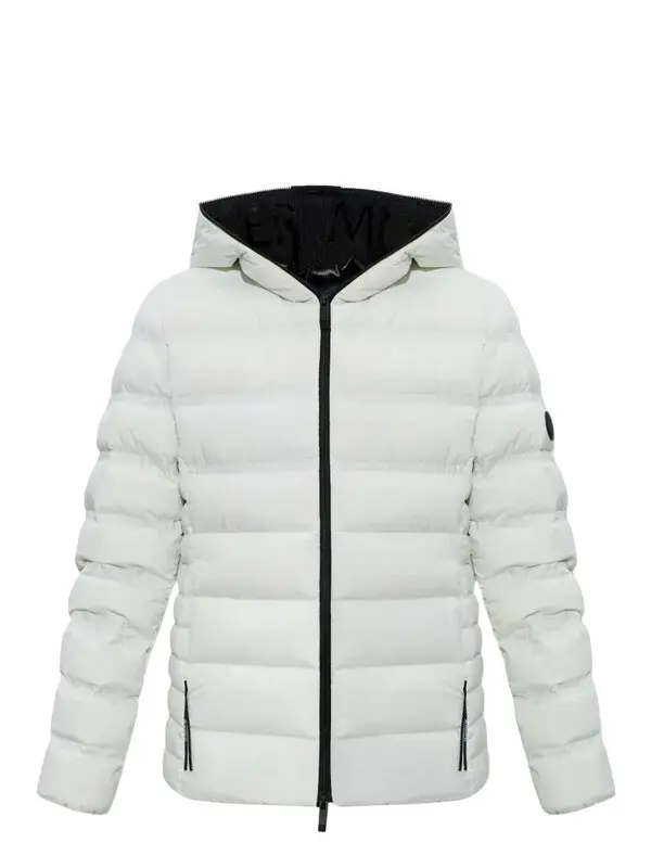 Moncler Alete Hooded Padded Jacket - White