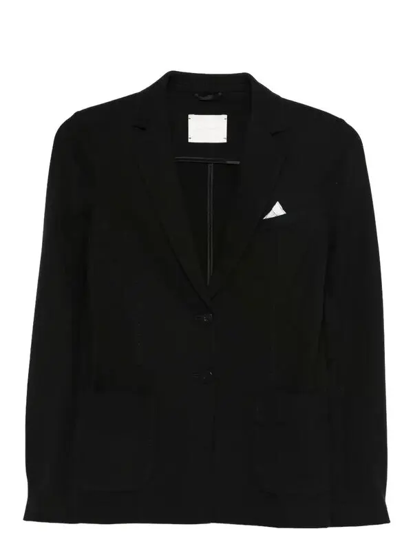CIRCOLO 1901 Single-breasted Blazer - Black