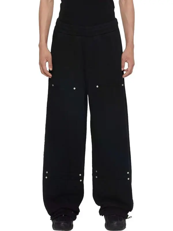 44 LABEL GROUP Studded Track Pants - Black
