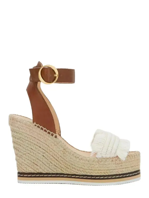 ODISSI Lily High-wedge Espadrilles - Brown