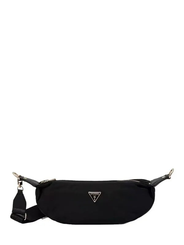 Guess Zip-fastening Cross-body Bag - Black