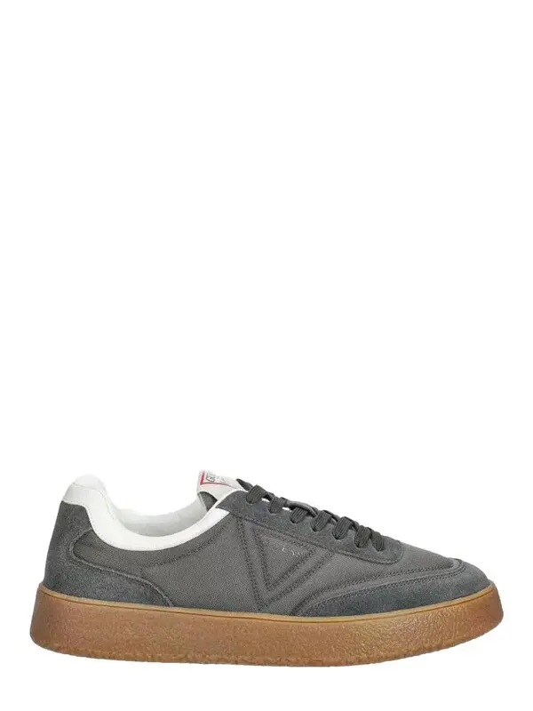 Guess Wimoh Panelled Textured Sneakers - Grey