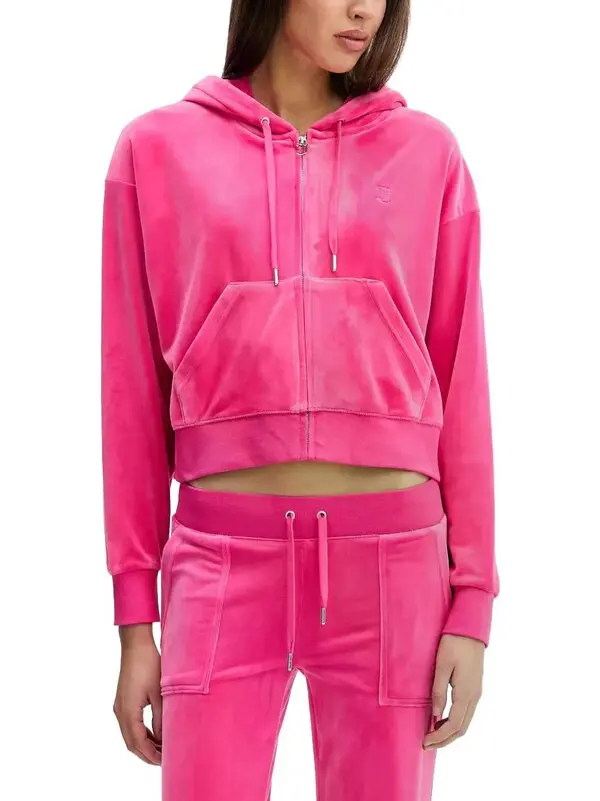 Juicy Couture Zipped Hoodie - Pink