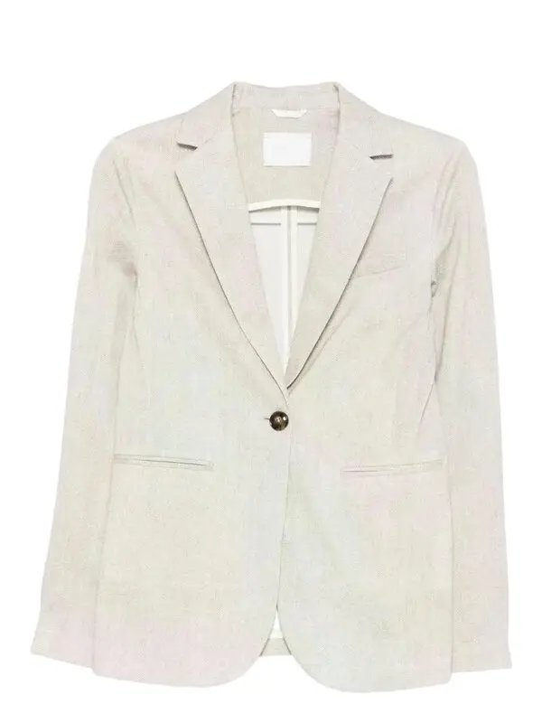 CIRCOLO 1901 Single-breasted Blazer - Neutrals