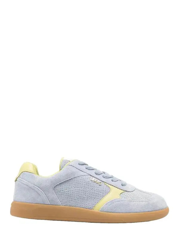 Liu Jo Connor Perforated Leather Sneakers - Blue