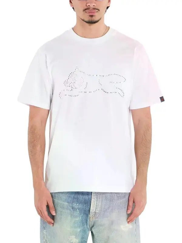 BILLIONAIRE BOYS CLUB - ICE CREAM Embellishment-dog T-shirt - White