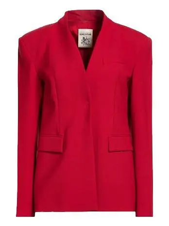 SEMICOUTURE Single-breasted Blazer - Red