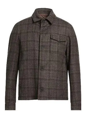 Herno Shirt Taupe Size Wool, Cashmere - Grey