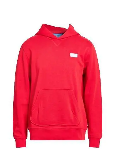 LIU •JO MAN Cotton French Terry Sweatshirt - Red