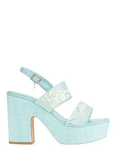 TWINSET Ankle Strap Sandals - Blue