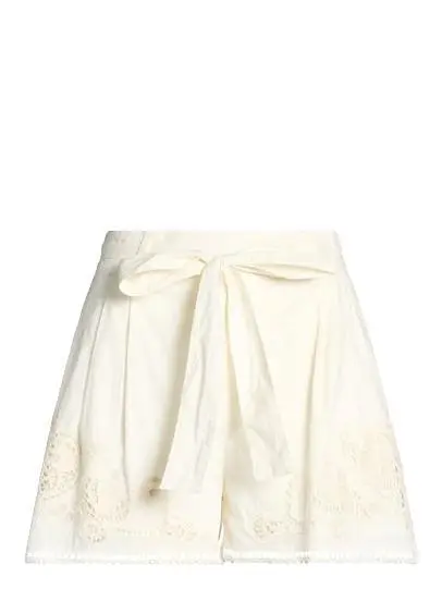 TWINSET Cotton Shorts - White