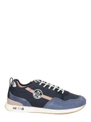 NORTH SAILS Leather And Textile Sneakers - Navy