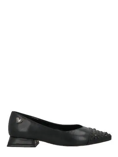 TUA BY BRACCIALINI Pointed-toe Ballet Flats - Black