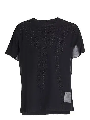 Y3 T-shirt Size Recycled Polyester, Elastane - Black