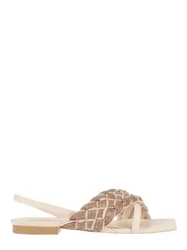 TWINSET Ankle Strap Sandals - Beige