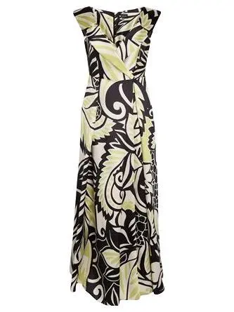 CAMILLA MILANO Maxi Dress Light Size Polyester, Elastane - Green