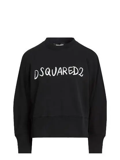 Dsquared2 Cotton Sweatshirt - Black