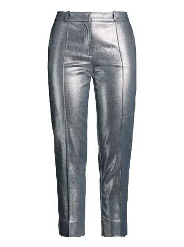 EUREKA BY BABYLON Tapered Lamé Pants - Silver