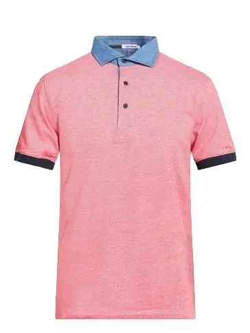 GIOFERRARI Polo Shirt Size Cotton - Tomato Red