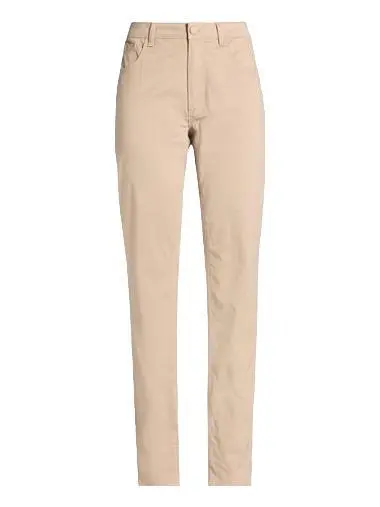 Stella Jean Pants In Cotton And Elastane - Beige