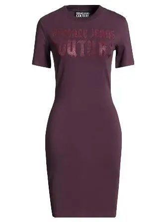 Versace Mini T-shirt Dress - Purple