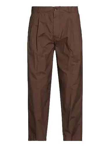 TOD'S Pants Dark Size Cotton, Polyamide, Polyurethane - Brown