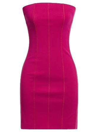 SEMICOUTURE Mini Bodycon Dress - Garnet