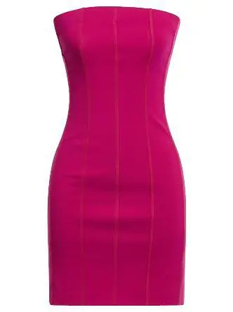 SEMICOUTURE Mini Bodycon Dress - Red