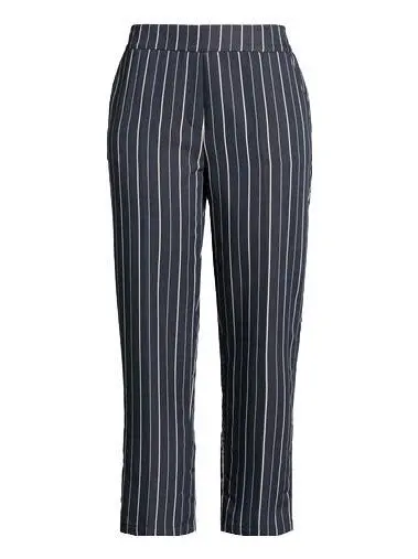 KARTIKA Striped Straight-leg Pants - Blue