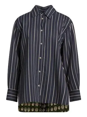 KARTIKA Striped Twill Shirt - Blue