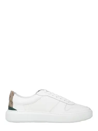 Herno Leather Low-top Sneakers - White