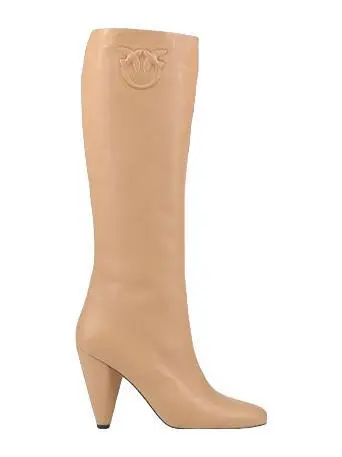 Pinko Calfskin Boots - Beige