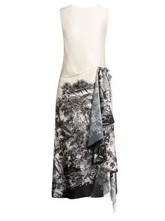 LIU •JO Floral-print Maxi Dress - White