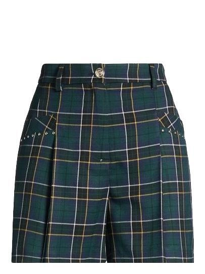 Liu Jo Tartan Flannel Shorts - Midnight Blue