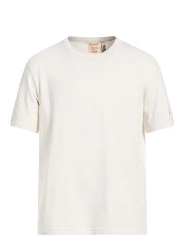 Champion T-shirt Size Cotton - Ivory