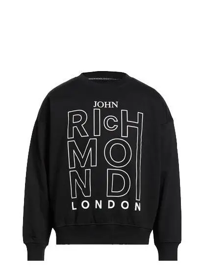 John Richmond Cotton Sweatshirt - Black