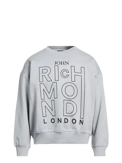 John Richmond Cotton Sweatshirt - Grey