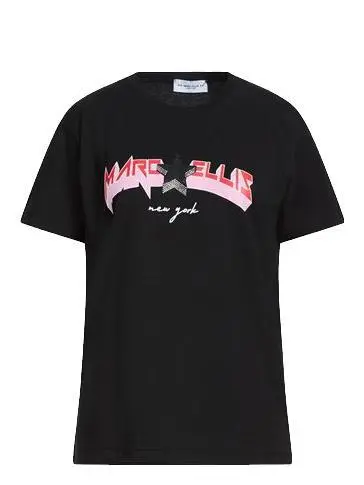 MARC ELLIS Cotton Jersey T-shirt - Black