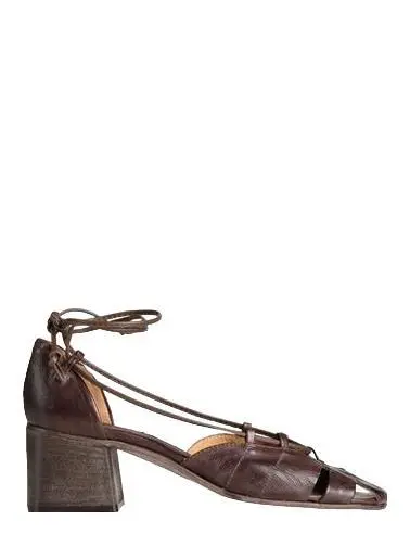 JP/DAVID Pumps In Leather - Brown