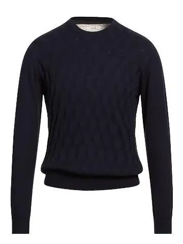 YES ZEE BY ESSENZA Cotton And Wool Sweater - Blue