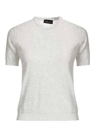 ROBERTO COLLINA Sweater In Light Merino Wool - Light Grey